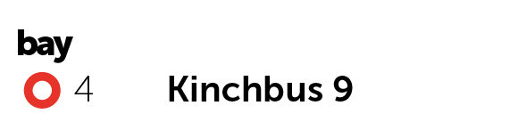 We're back at Broad Marsh - kinchbus